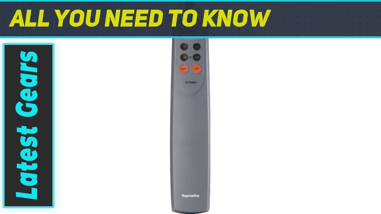 Raymarine ST1000+ Tiller Pilot: The Ultimate Autopilot for Sailing ...