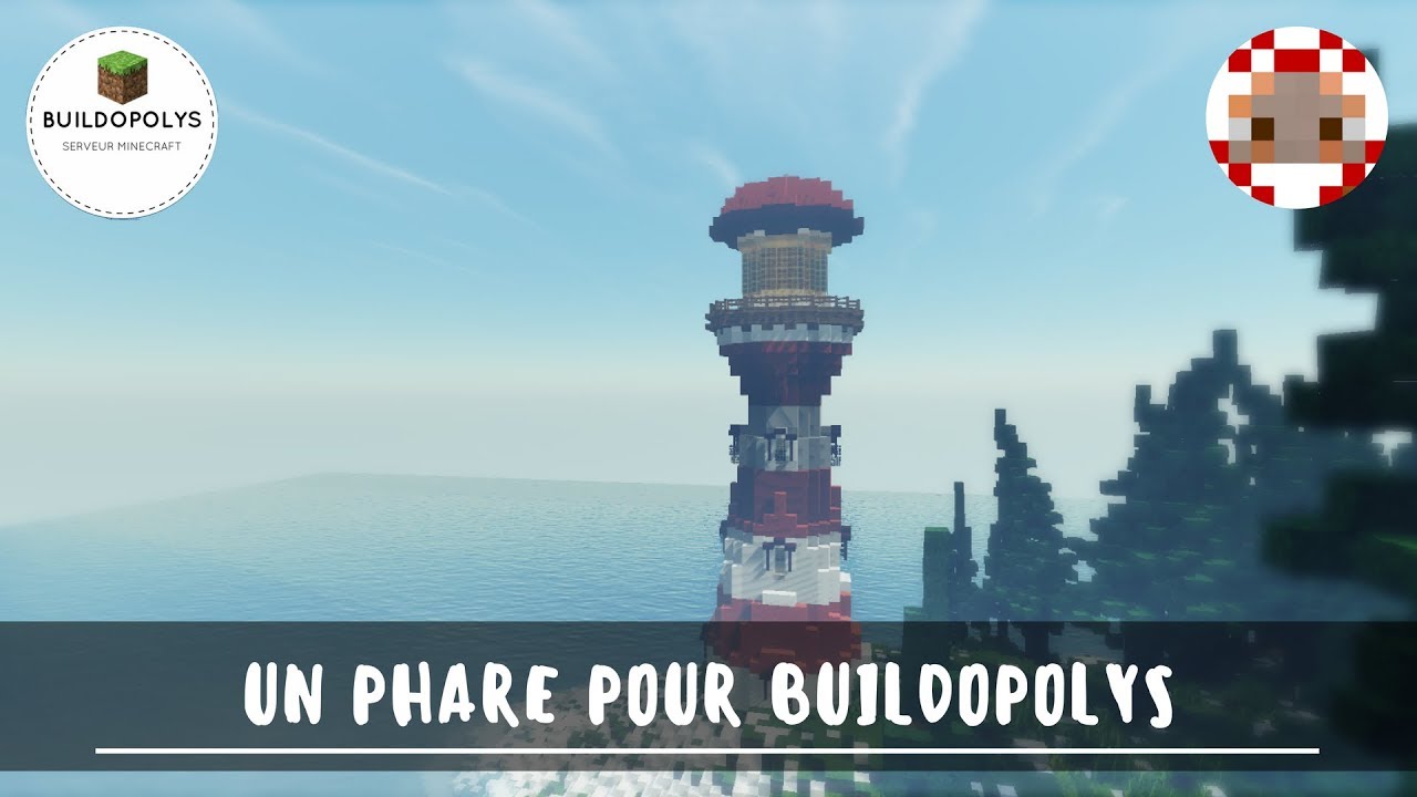 UN PHARE POUR BUILDOPOLYS ! | Timelapse Minecraft - YouTube