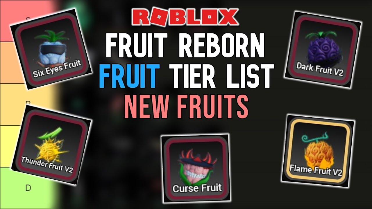 *NEW FRUITS* Fruit Reborn Tier List - New Fruits - YouTube