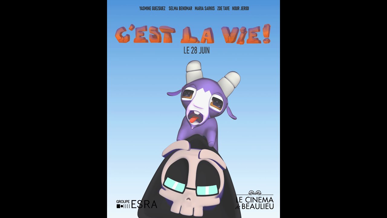 "C'est La Vie" Student Animated Short Movie - ESRA Nice Côte d'Azur ...
