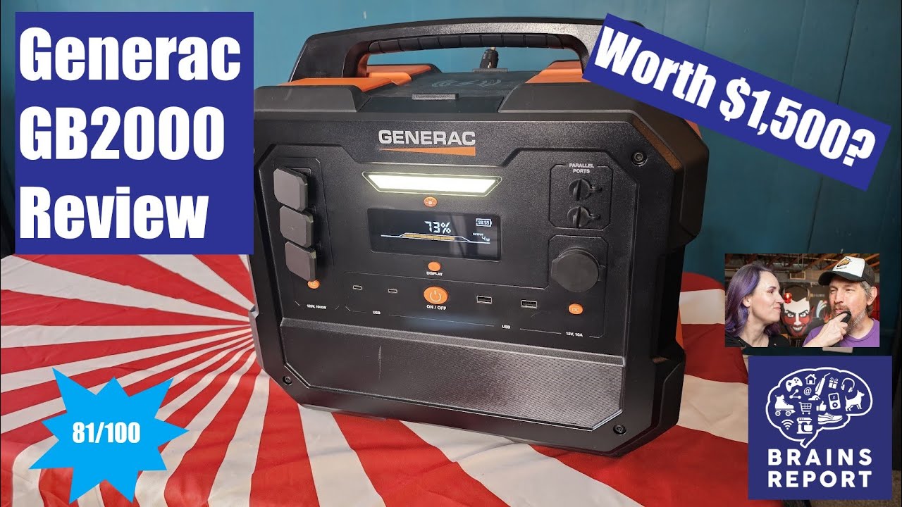 Generac GB2000 Portable Power Station Honest Review (Expert Tested): Is ...