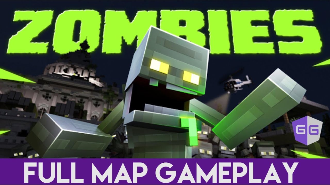 ZOMBIES 🧟‍♂️ | Minecraft Realms | Full Map | GAMEPLAY - YouTube