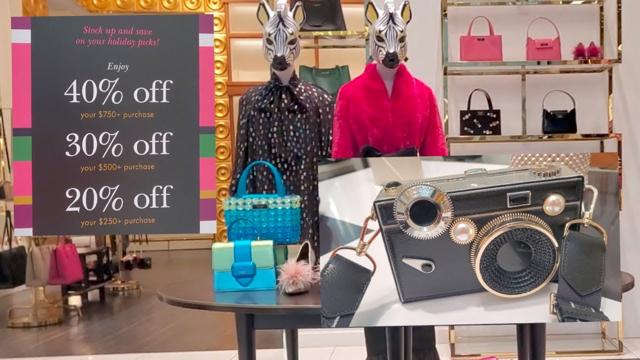 Kate Spade Boutique Today: November 4, 2022 - YouTube