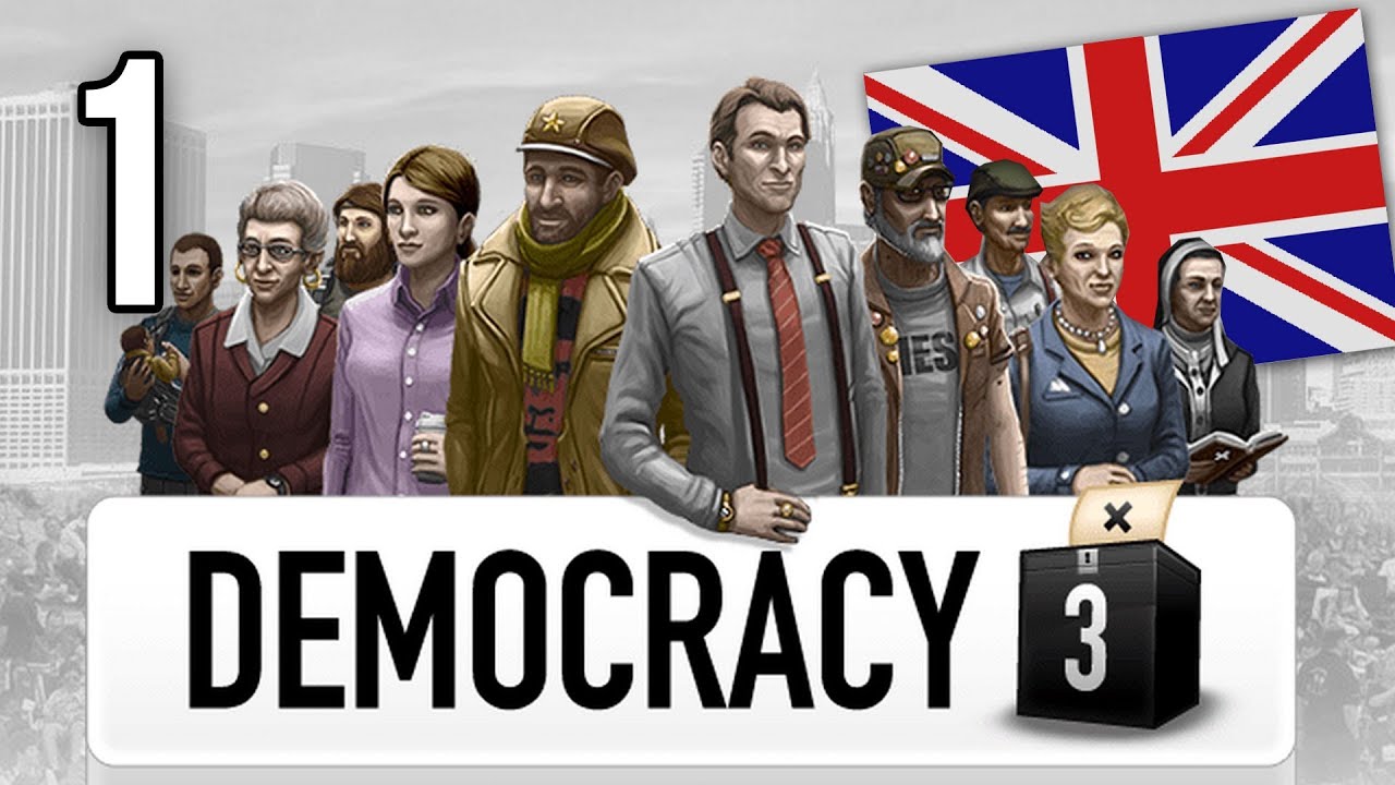 Let's Play Democracy 3 - Britain / UK - Part 1 - Fired? Self-Employment ...