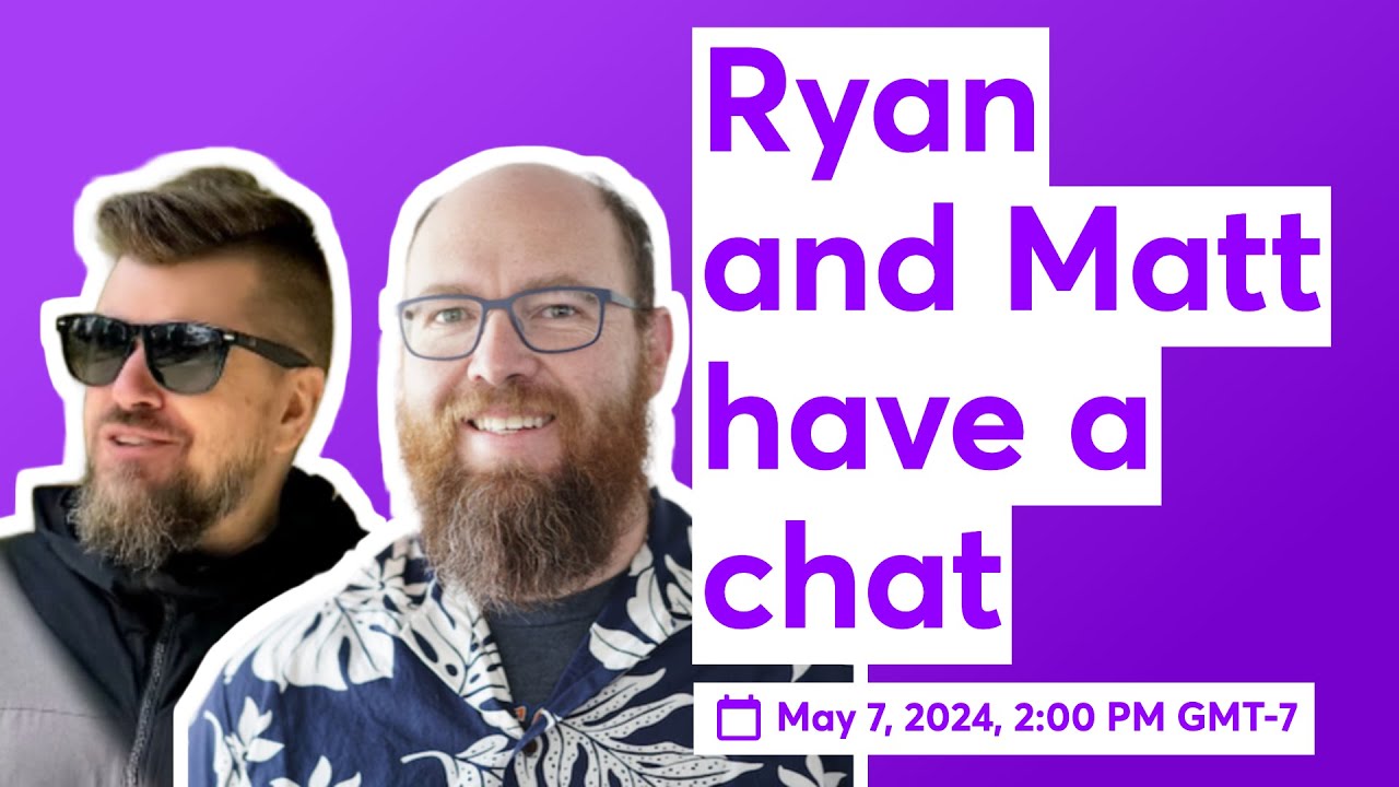 Ryan and Matt have a chat - YouTube