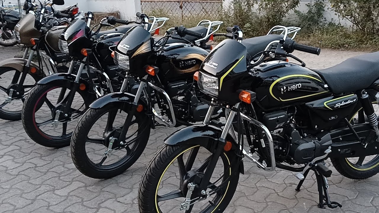 Hero Splendor Plus Bs6 2022 All Model Review in Hindi | splendor plus ...