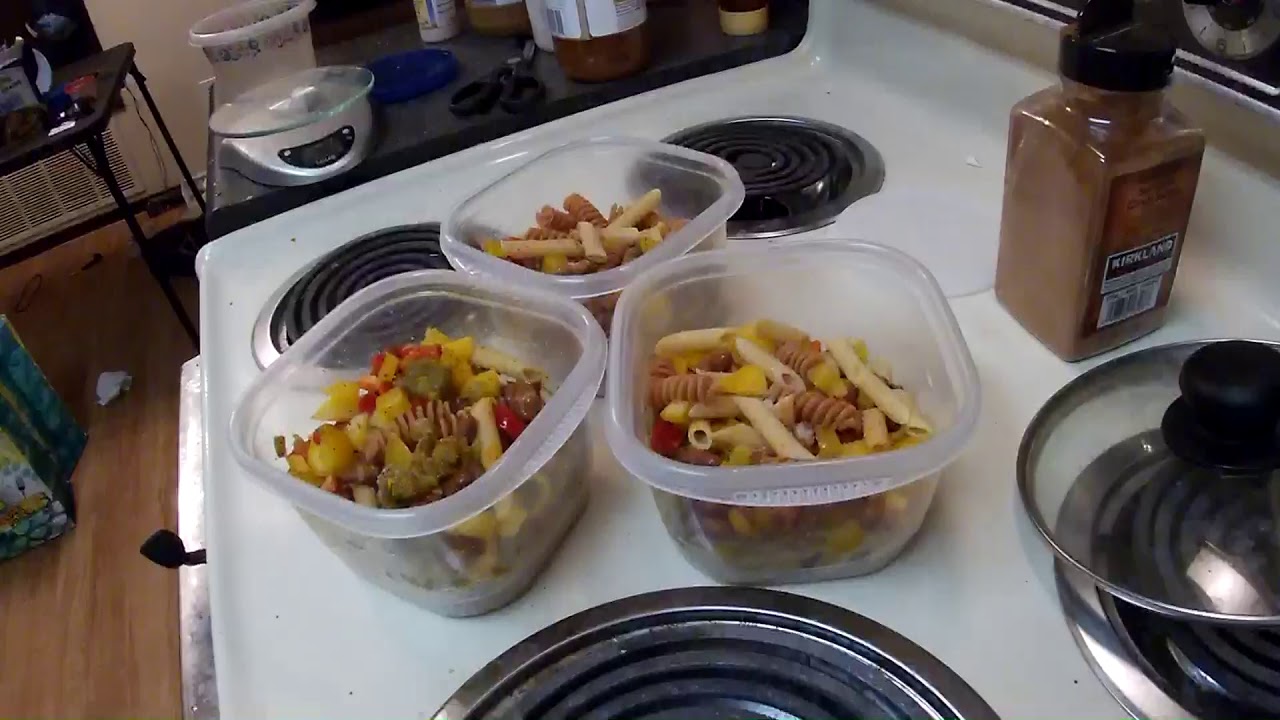 Mic Flare: Bag vs Food - Sample Meal Prep (Recovery Day Eating) - YouTube