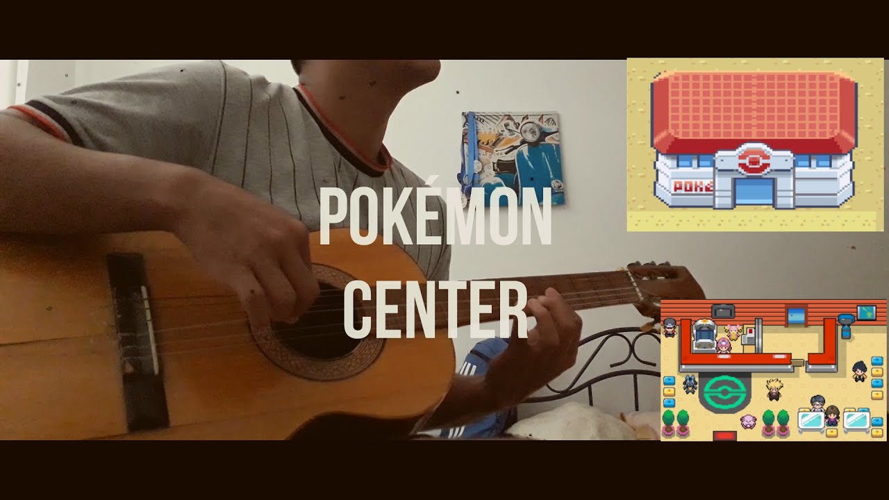 Pokémon Center - Guitar Instrumental - YouTube