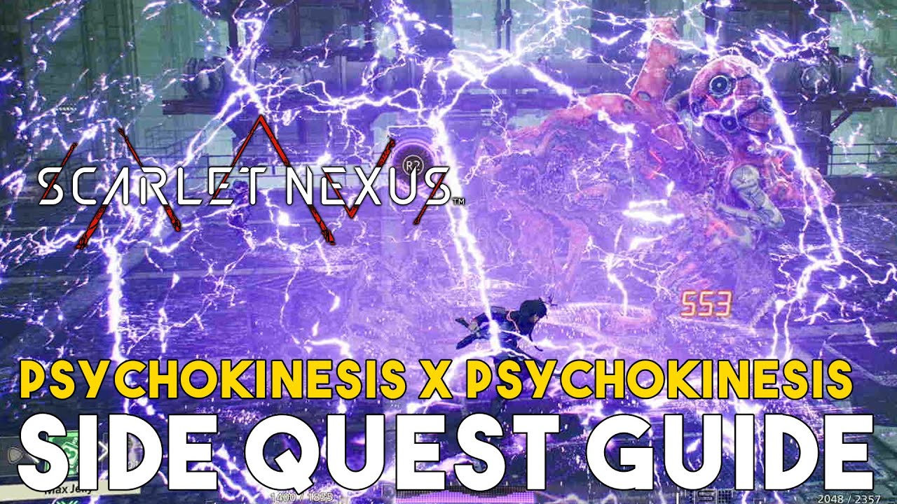 Scarlet Nexus Psychokinesis X Psychokinesis Side Quest Guide (Yuito's ...