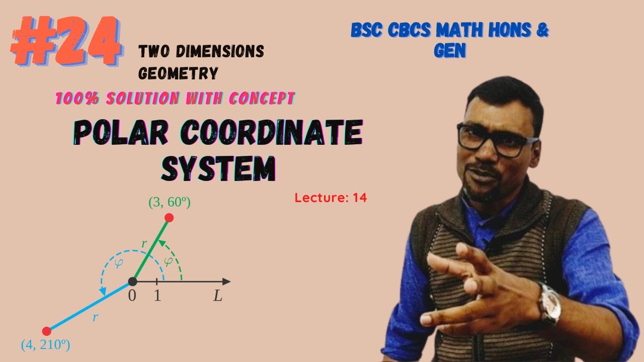 Polar Coordinates System | BSC 1St year Math | L-14 | @drcolleger - YouTube