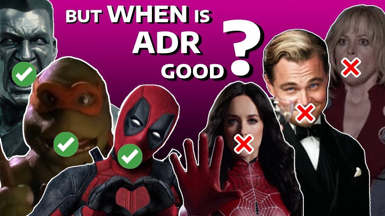 When is ADR good? The useful post production audio process beyond the ...