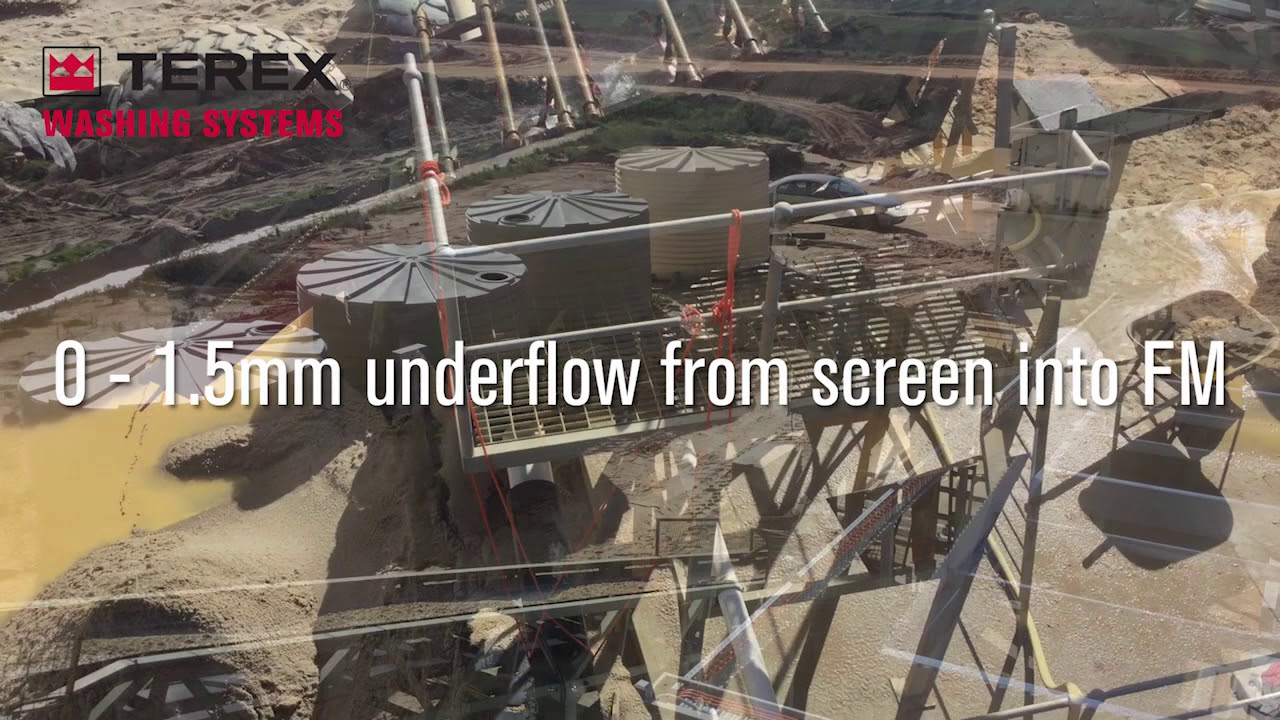 FinesMaster Flat Bottom Classifier Sand Plant - YouTube