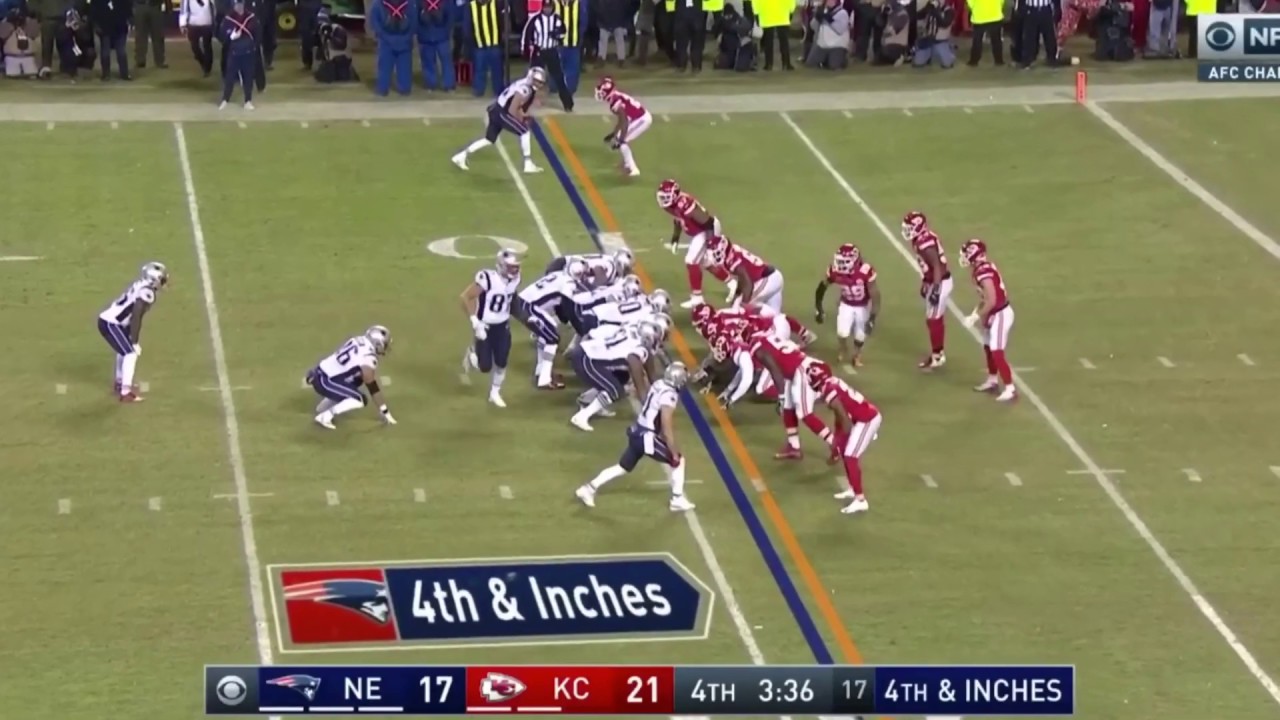 SONY MICHEL GIVES THE PATS THE LEAD || PATRIOTS VS CHEIFS AFC ...