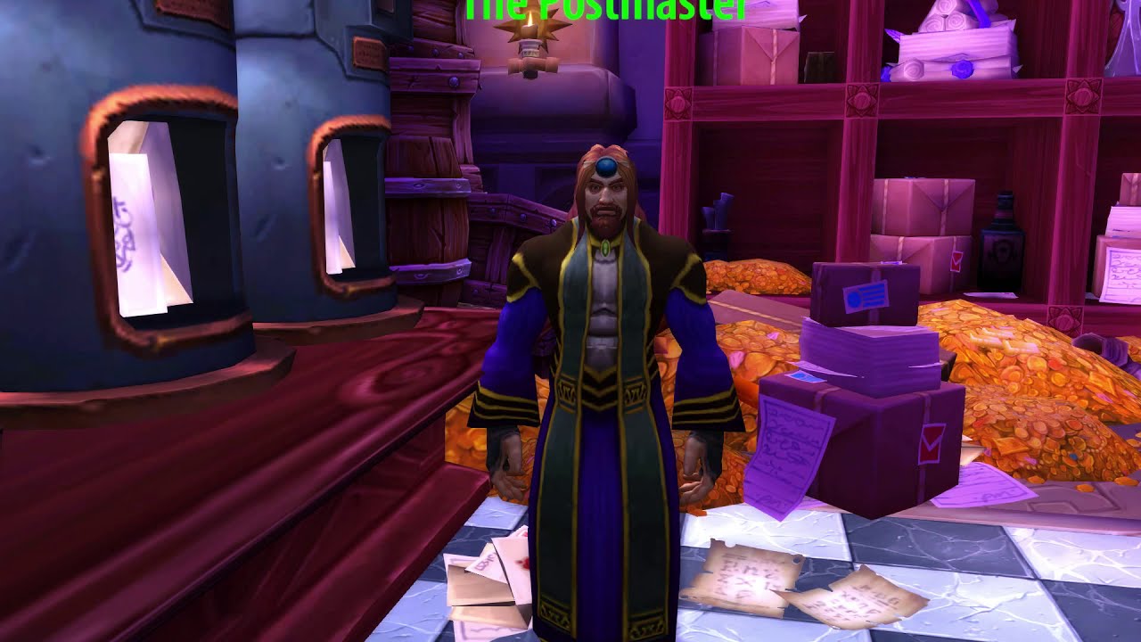 WoW - Postmaster Quest Walkthrough - YouTube