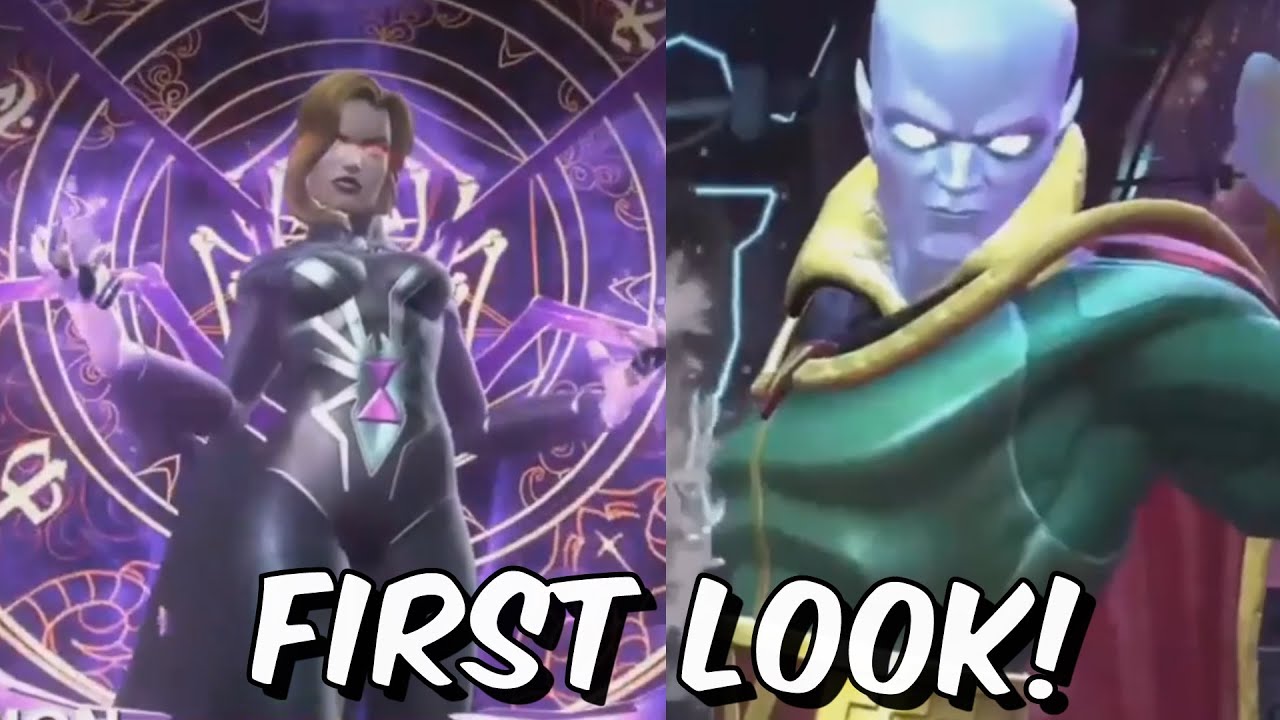 Black Widow (Claire Voyant) & Vision Aarkus First Look Breakdown ...
