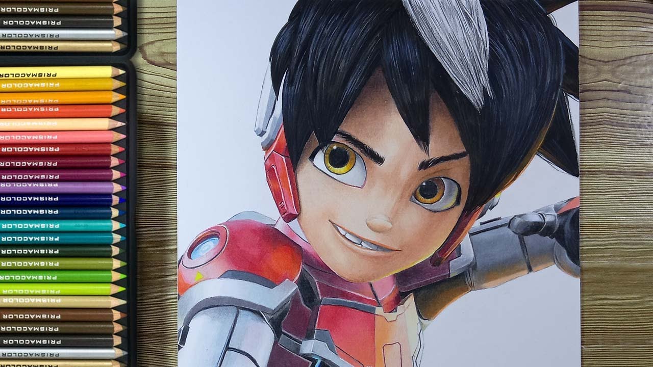 Mechamato Movie - Speed Drawing - YouTube