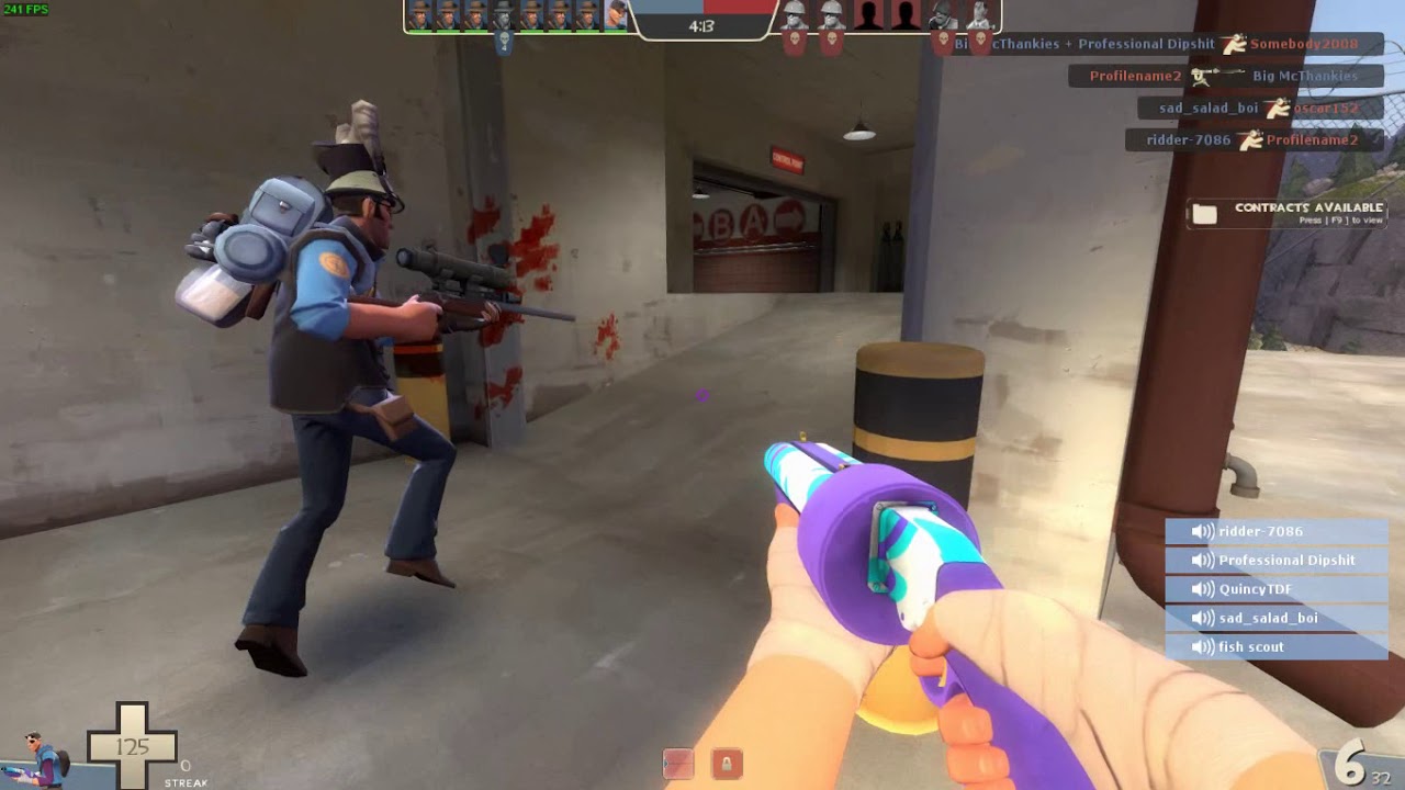 Yet more cheating bots in TF2 - YouTube