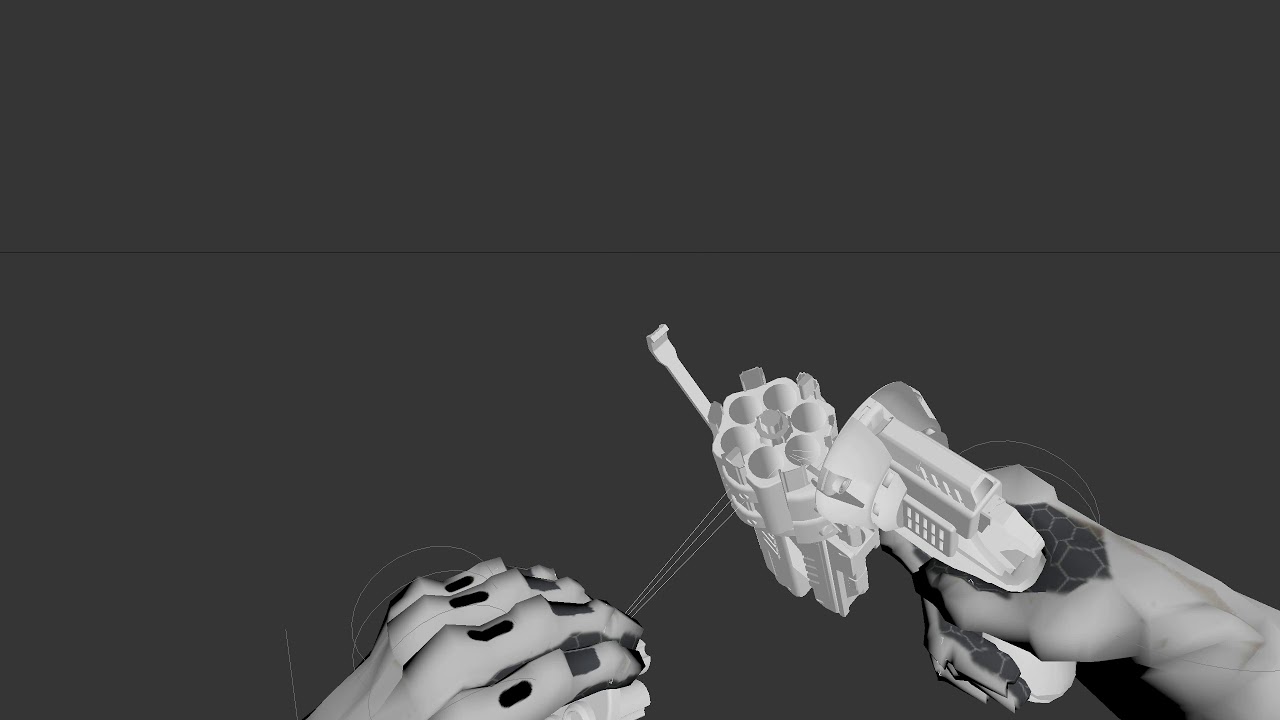 Animation Revolver Firts Persone - YouTube