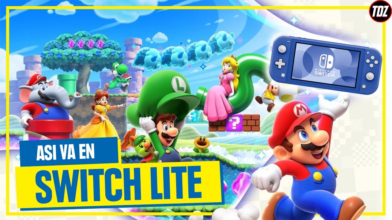 ¡Esto va para GOTY! SUPER MARIO BROS. WONDER en NINTENDO SWITCH LITE ...