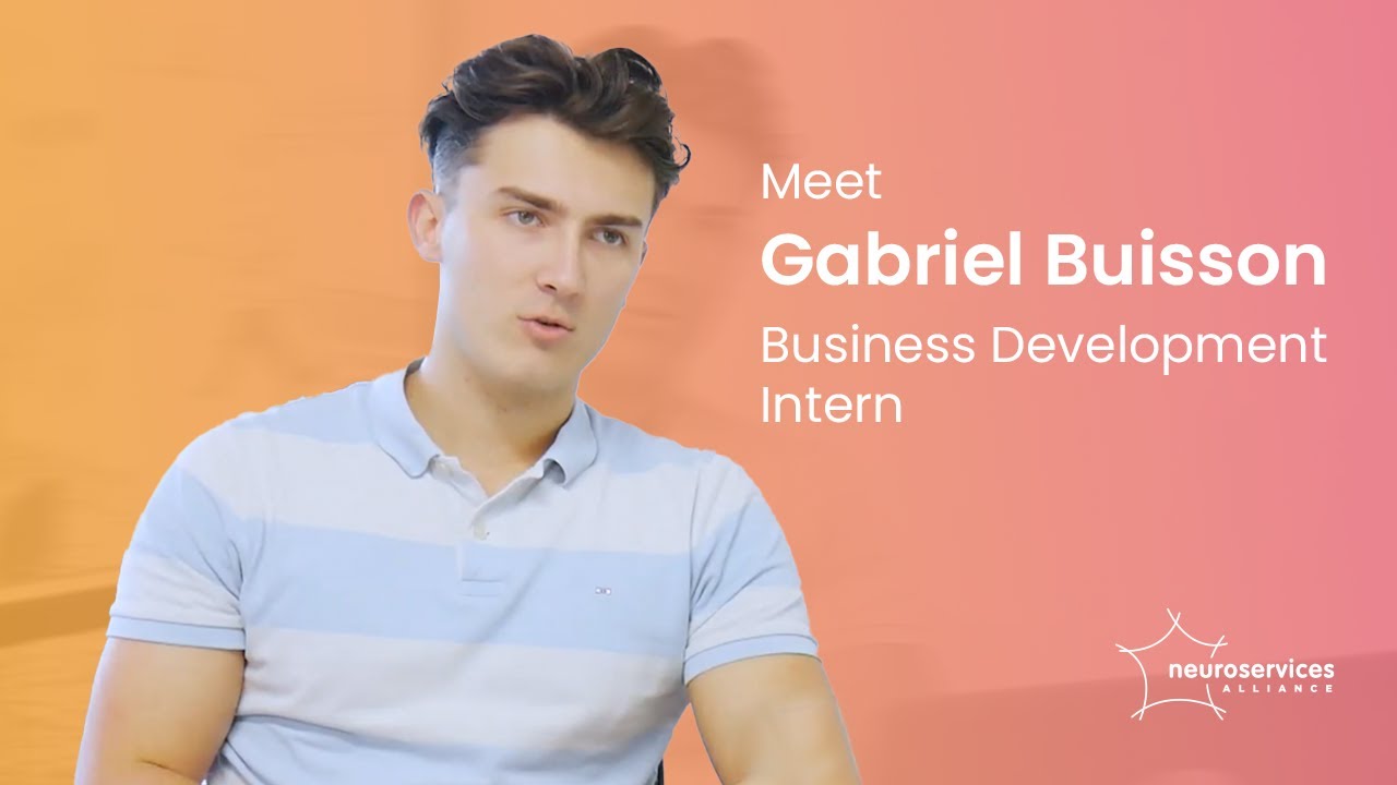 Meet Gabriel Buisson, Business Development intern at Neuroservices ...