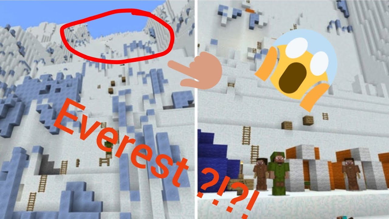 ON ESCALADE L'EVEREST !?! Minecraft - YouTube