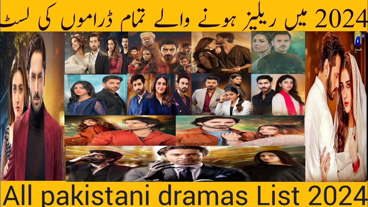 Pakistani Dramas List Of 2024|| All Pakistani Dramas Of 2024||Geo Hum ...