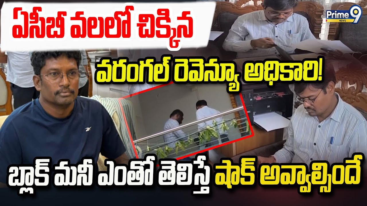 ఏసీబీ వలలో చిక్కిన వరంగల్ రెవెన్యూ అధికారి! బ్లాక్ మనీ ఎంతో తెలిస్తే ...