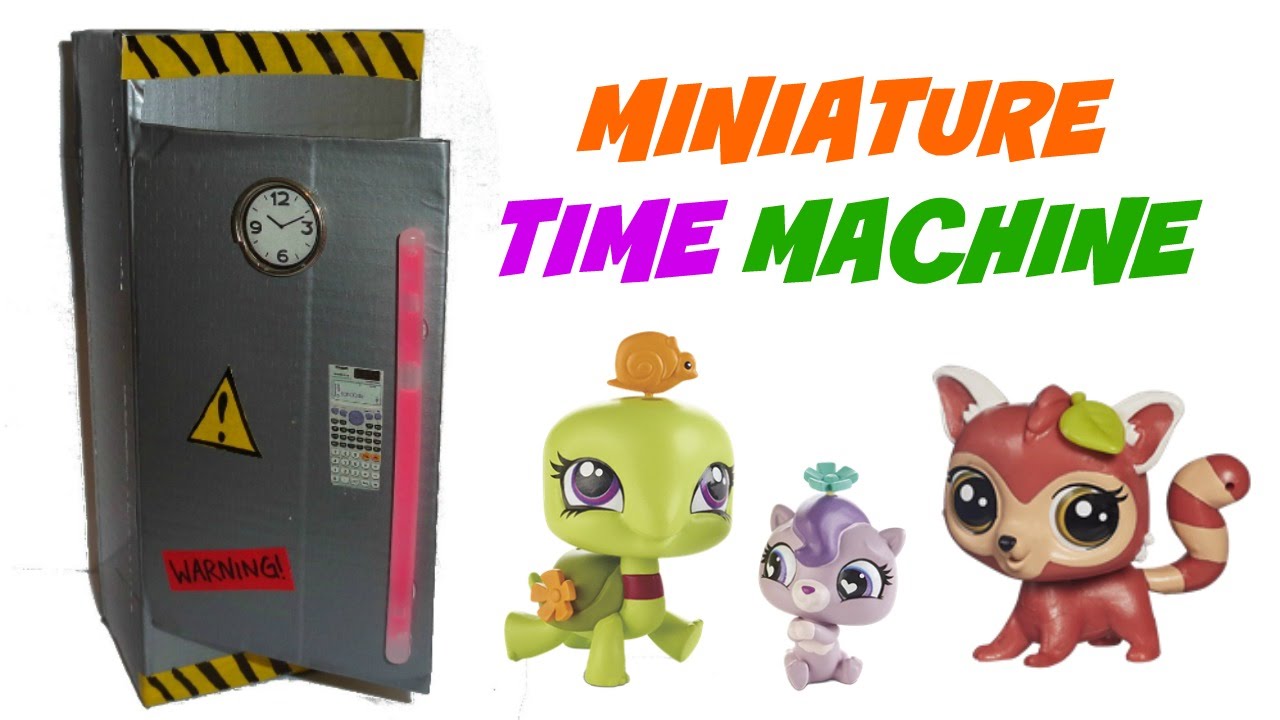 DIY LPS Time Machine - DIY LPS Crafts & Stuff - YouTube