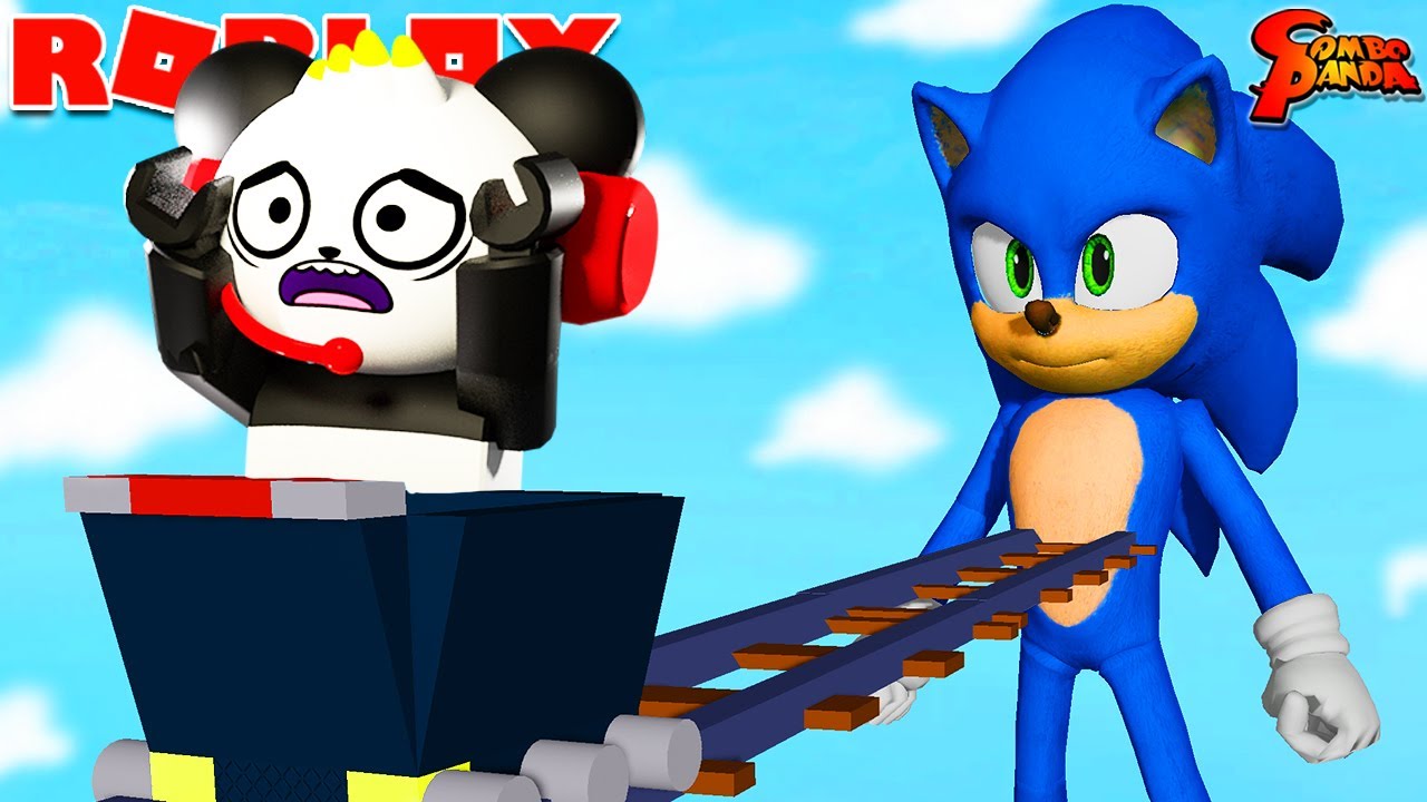 Roblox Ride a Cart into Sonic - YouTube