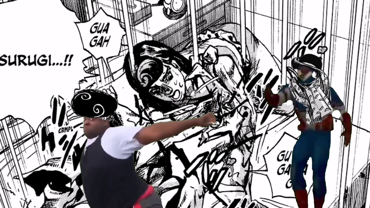 Tooru and Wonder of U dancing while the whole Jojolion cast is dying ...