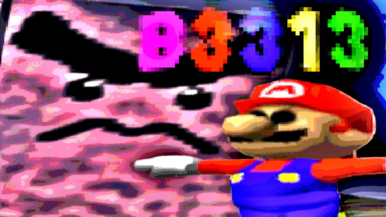 totally normal mario 64 not scary at all - YouTube