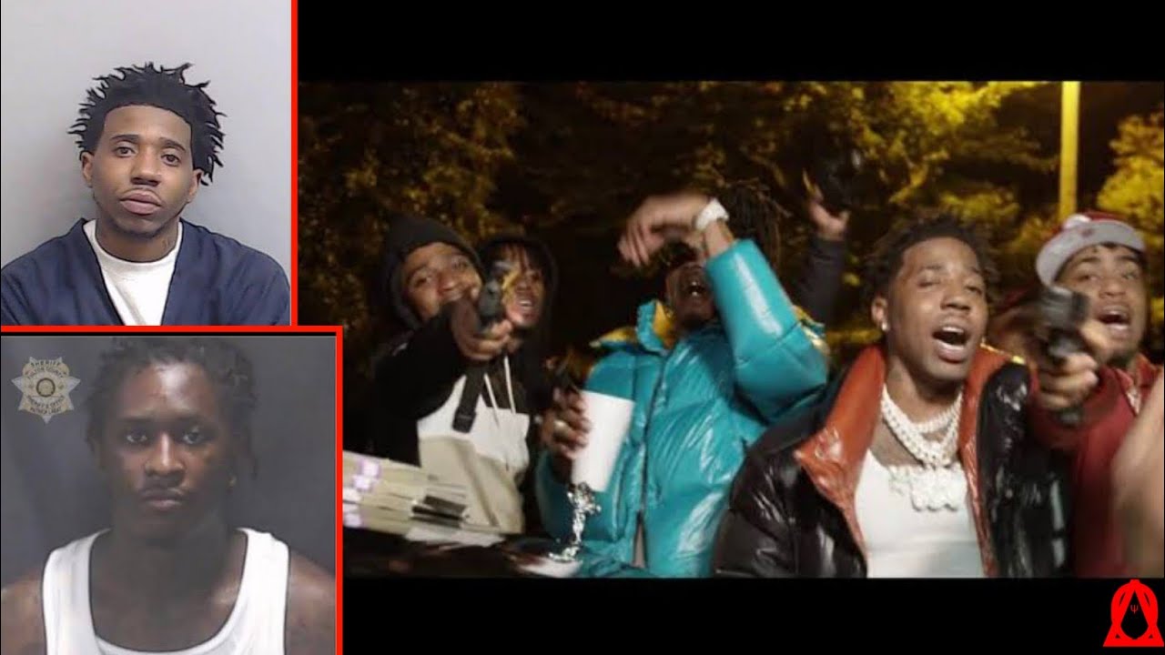 Peperangan gang war diwilayah atlanta YSL VS YFN (Youngthug, Gunna ...