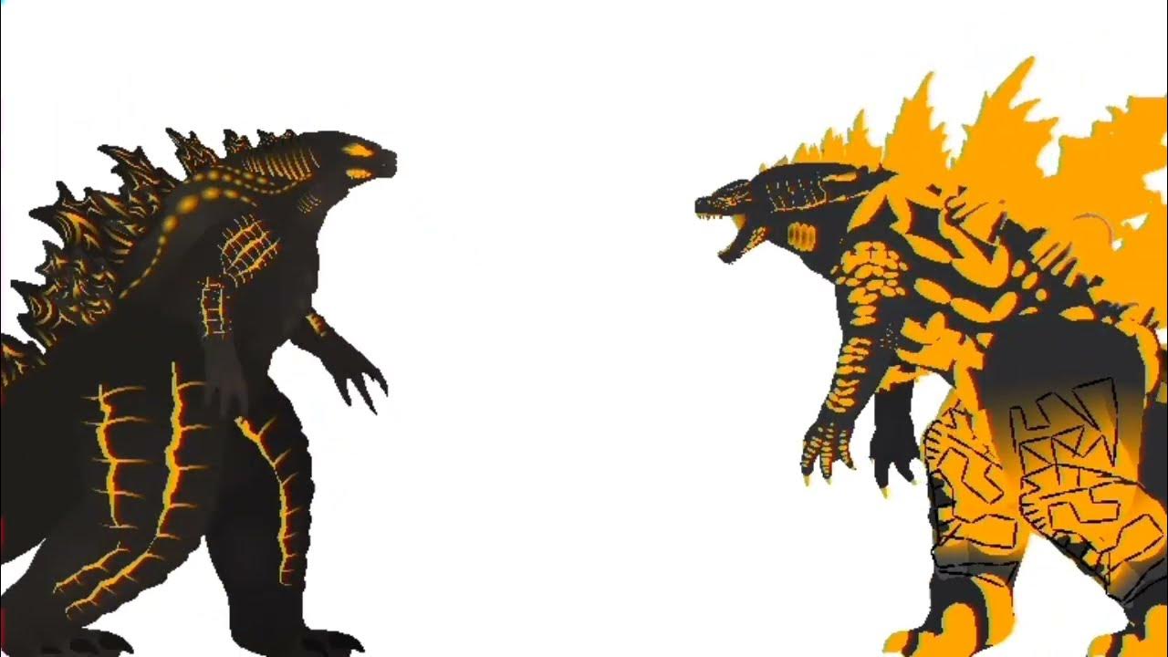 evolved thermo nuclear Godzilla vs thermo Godzilla 2019 - YouTube
