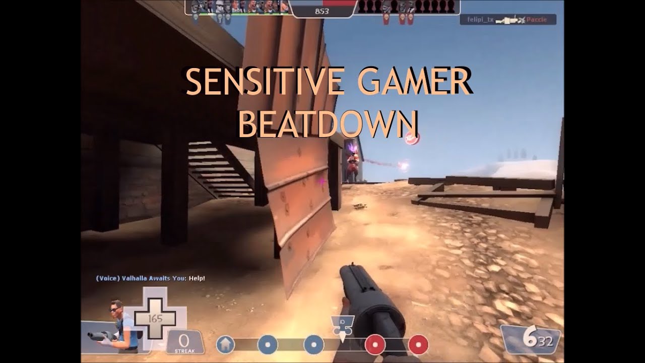 Trolling sensitive gamers in Team Fortress 2 - YouTube