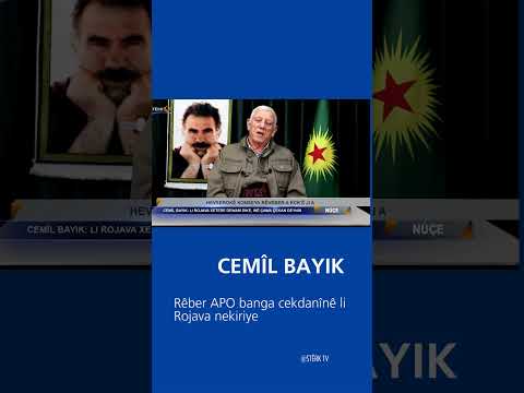 Cemîl Bayik: Rêber APO banga cekdanînê li Rojava nekiriye. #kurdistan #news #sterktv