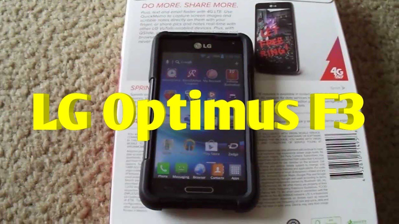 LG Optimus F3 Review (Virgin Mobile) - YouTube