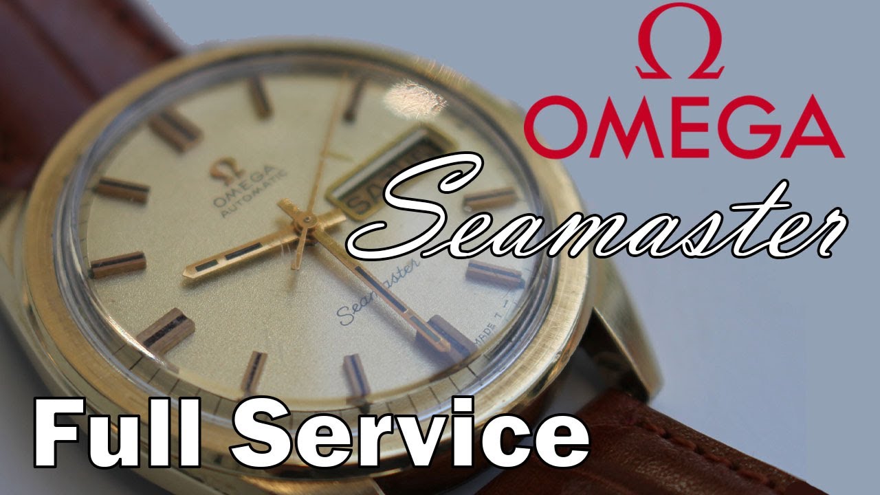 Restoration of a Vintage Omega Seamaster Date/Day - Cal. 750 - YouTube