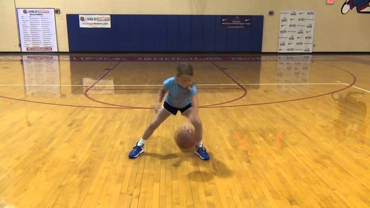 Elite Hoops Basketball: Living by Number Figure 8 Dribble (High School ...