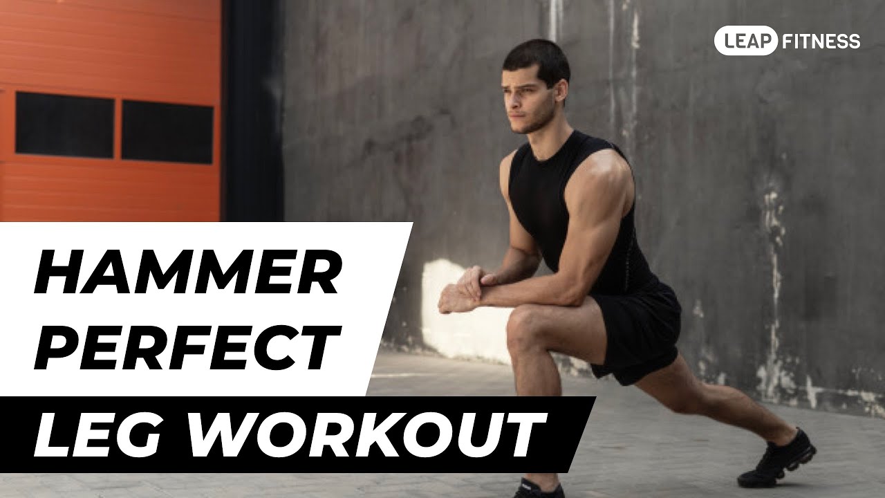 Hammer Perfect Legs ｜14 MIN Killer Lower Body Workout at Home - YouTube