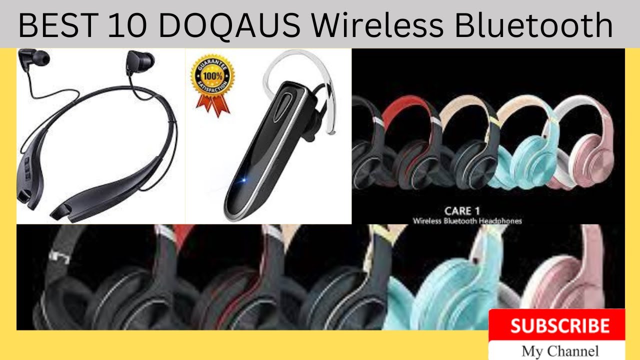 Best 10 DOQAUS Wireless Bluetooth review 2022 | 52 hour Doqaus BT ...