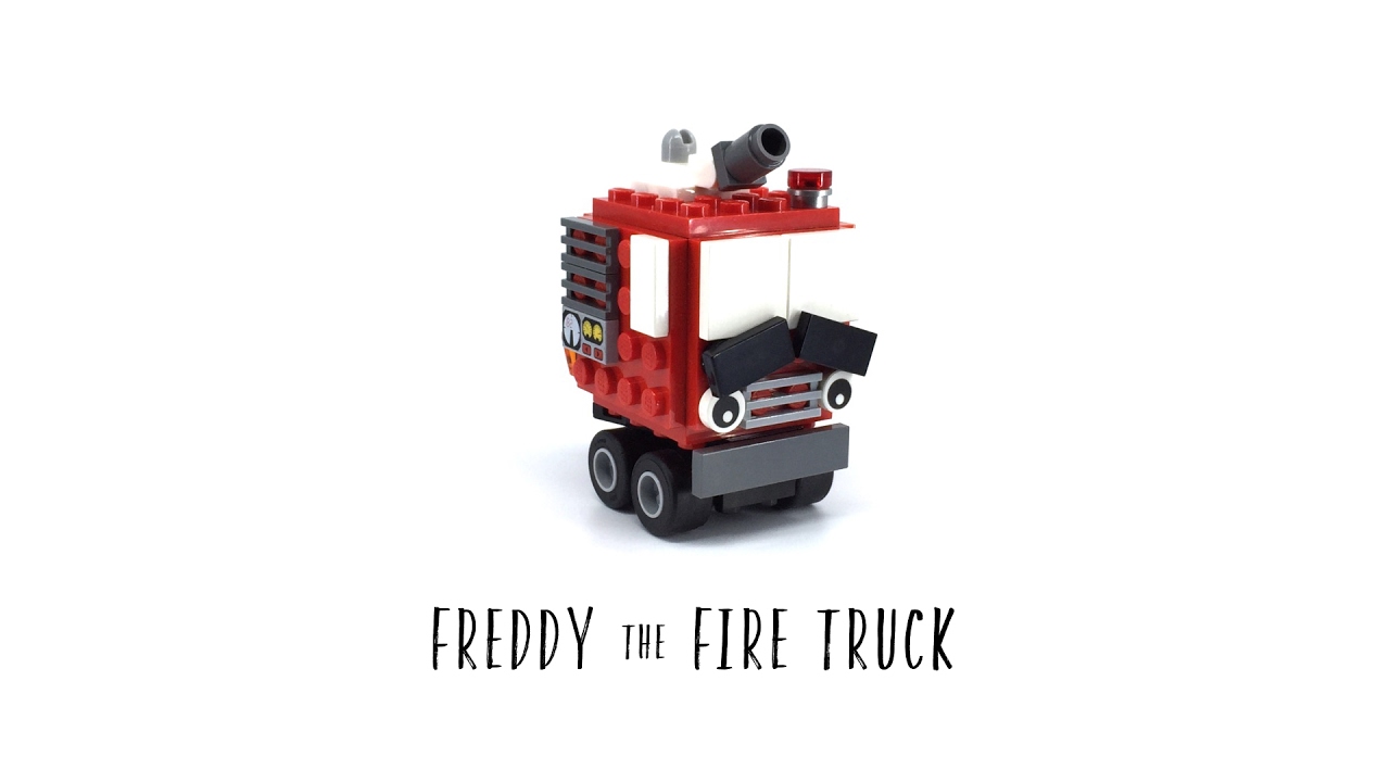 LEGO MOC Build | Freddy the Fire Truck - YouTube