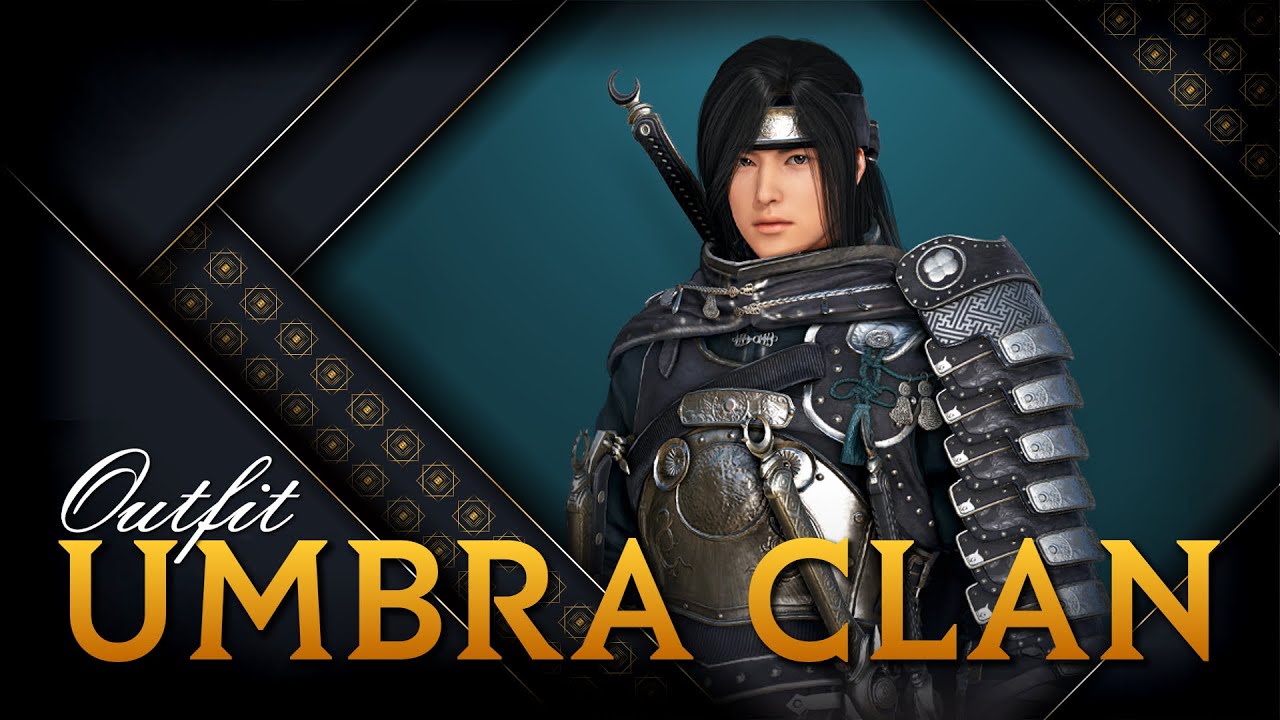 Black Desert Console: Ninja Outfit "Umbra Clan" - YouTube
