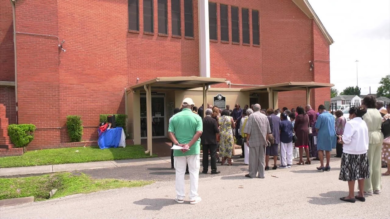 5th Ward church receives official Texas Historical marker - YouTube
