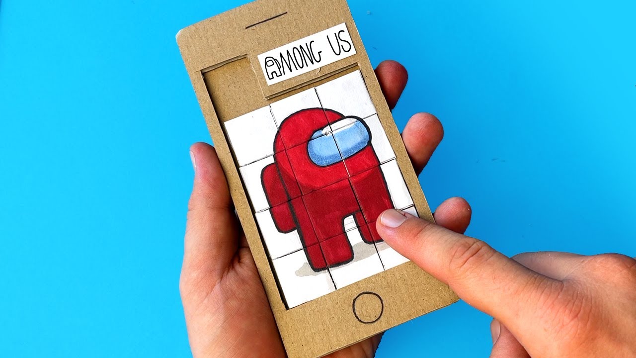 10 Craziest AMONG US ARTS & CRAFTS How to draw AMONG US GAME for FANS ...