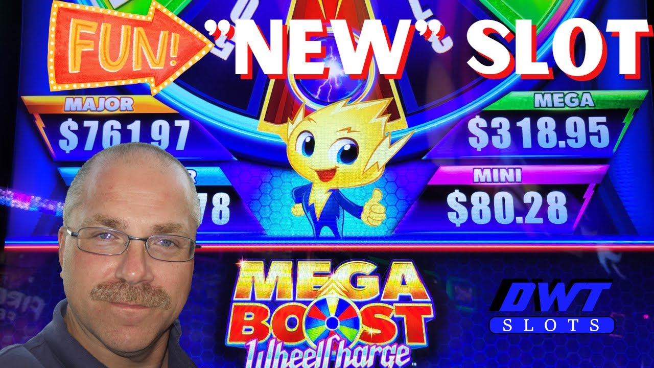 Mega Boost Wheel Charge Slot By: AGS My Brother in law got the Bonus on his machine! - YouTube