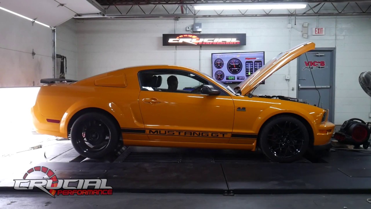 2007 Ford Mustang GT Dyno Tuning - YouTube