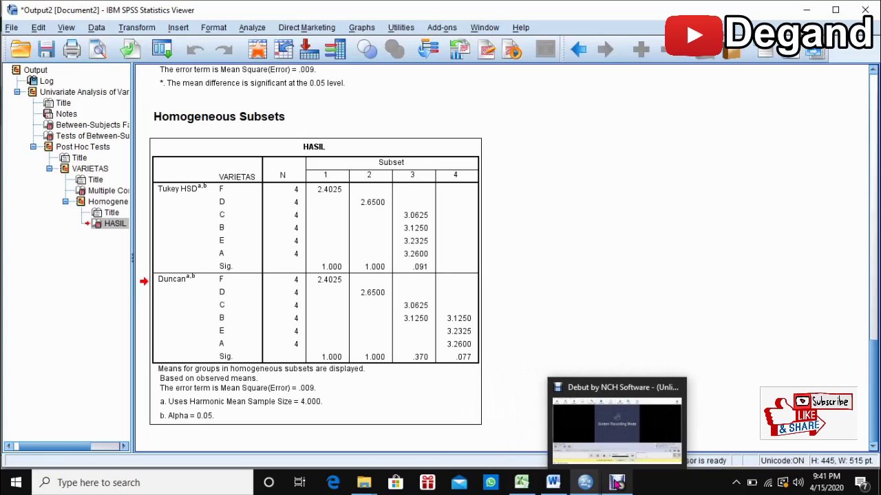 Analisis Data Pengamatan Penelitian Dengan Rancangan Acak Kelompok (RAK ...
