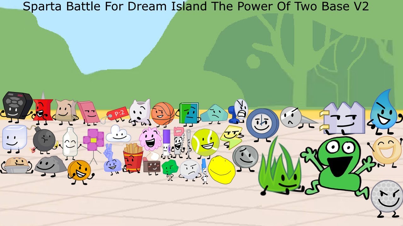 Sparta Battle For Dream Island The Power Of Two Base V2 (OLD) Version 2 ...