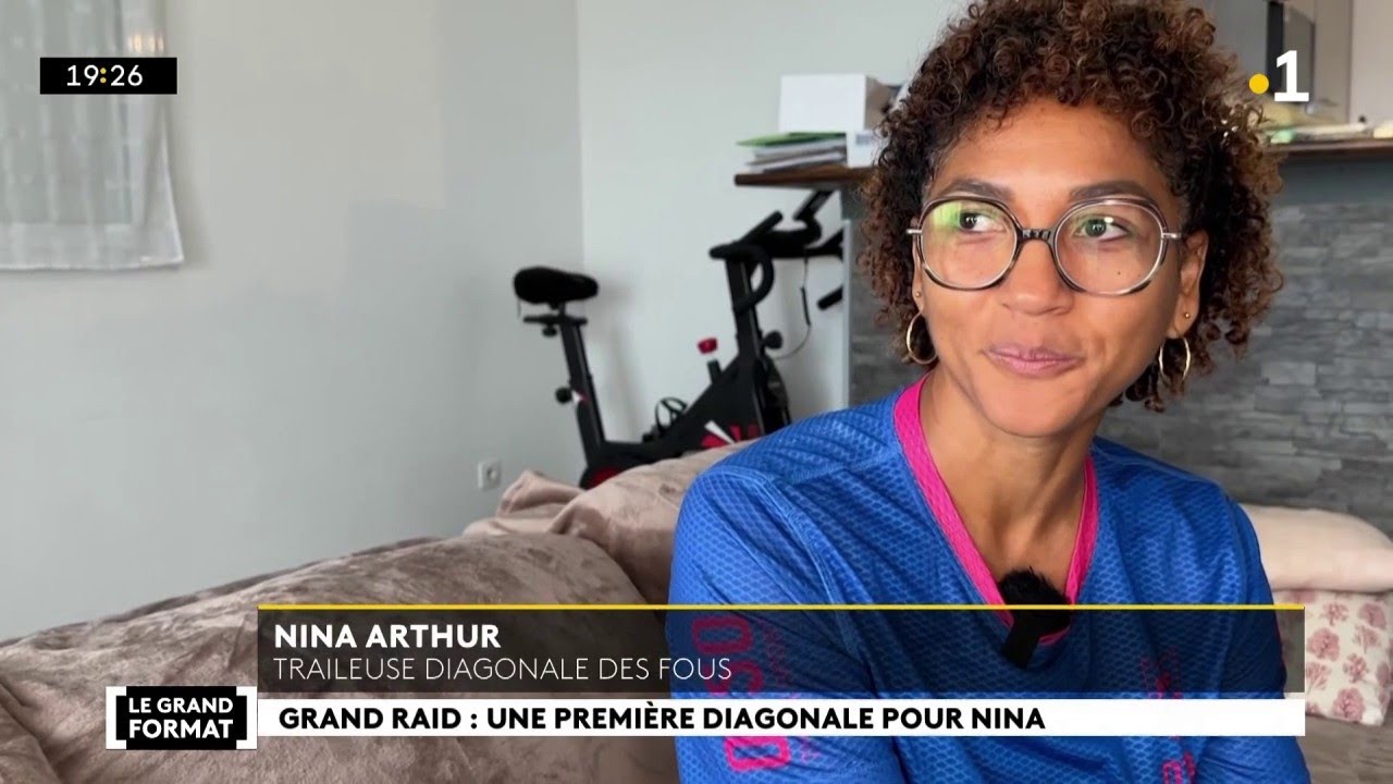 Grand Raid 2024 : Nina Arthur, se dépasser pour surmonter un traumatisme. - YouTube