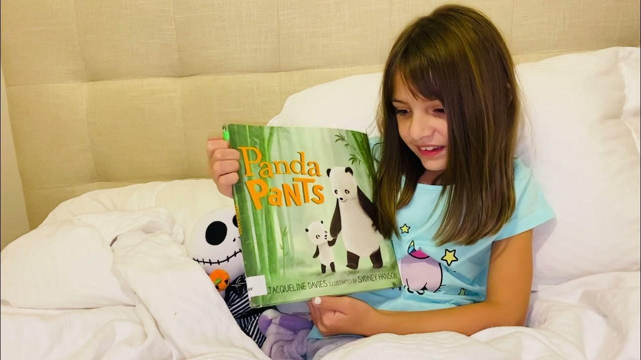 Gianna Reading Panda Pants Youtube